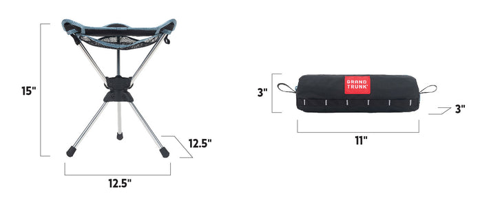 Compass 360° Stool—A Photographer's Tool – GrandTrunk