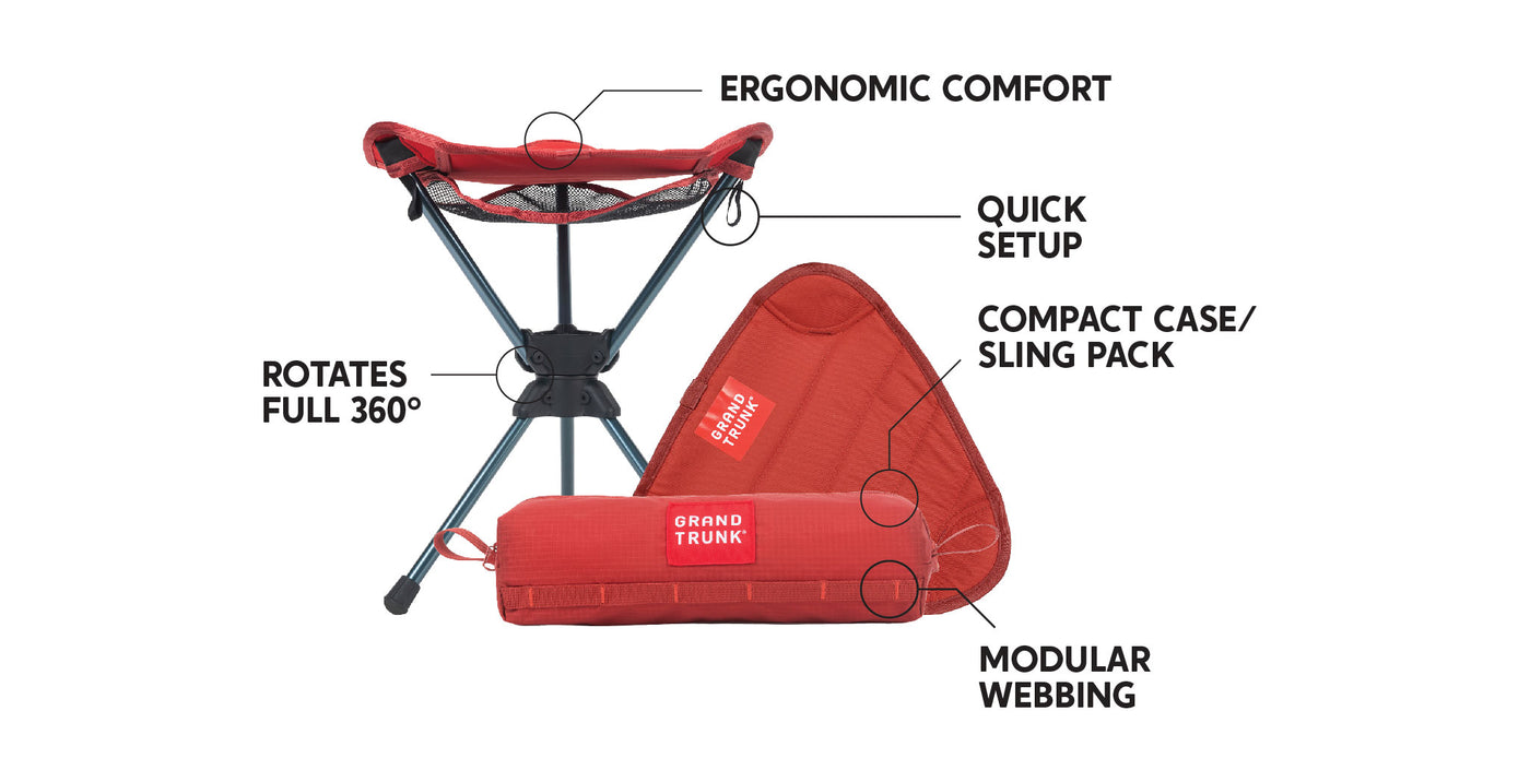 Compass 360° Stool—A Photographer's Tool – GrandTrunk
